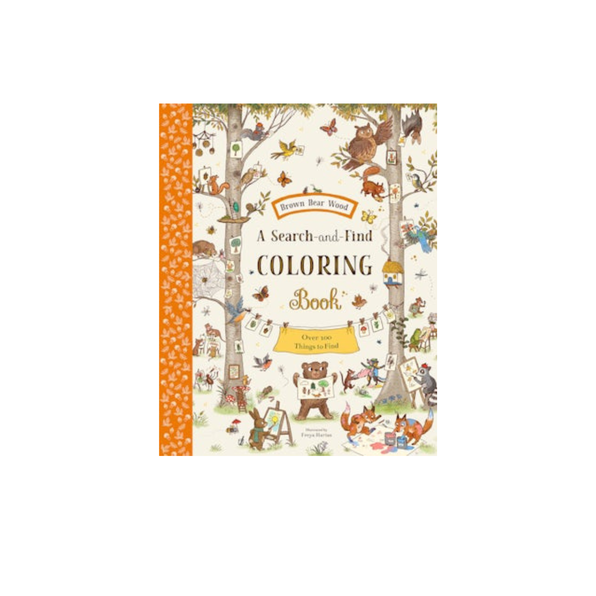 Brown Bear Wood: A Search-and-Find Coloring Book– Pippin Toy Co.