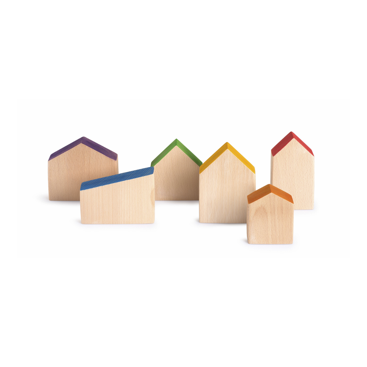 Wooden Houses Set– Pippin Toy Co.